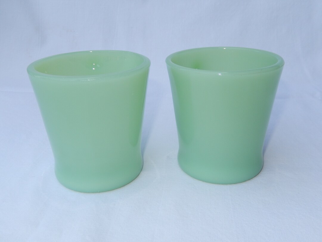 Fire King Jadeite Coffee Cups Vintage Jadeite Jadeite Kitchenware ...