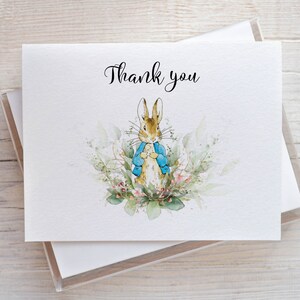 PETER RABBIT | Thank You Cards - Etsy
