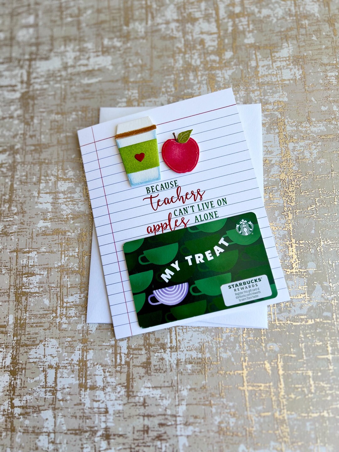 Teacher Appreciation With Gift Card Holder - Etsy