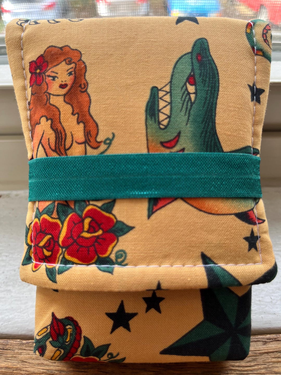 Lexis Tarot Deck Case Emerald Tattoo Mermaid - Etsy
