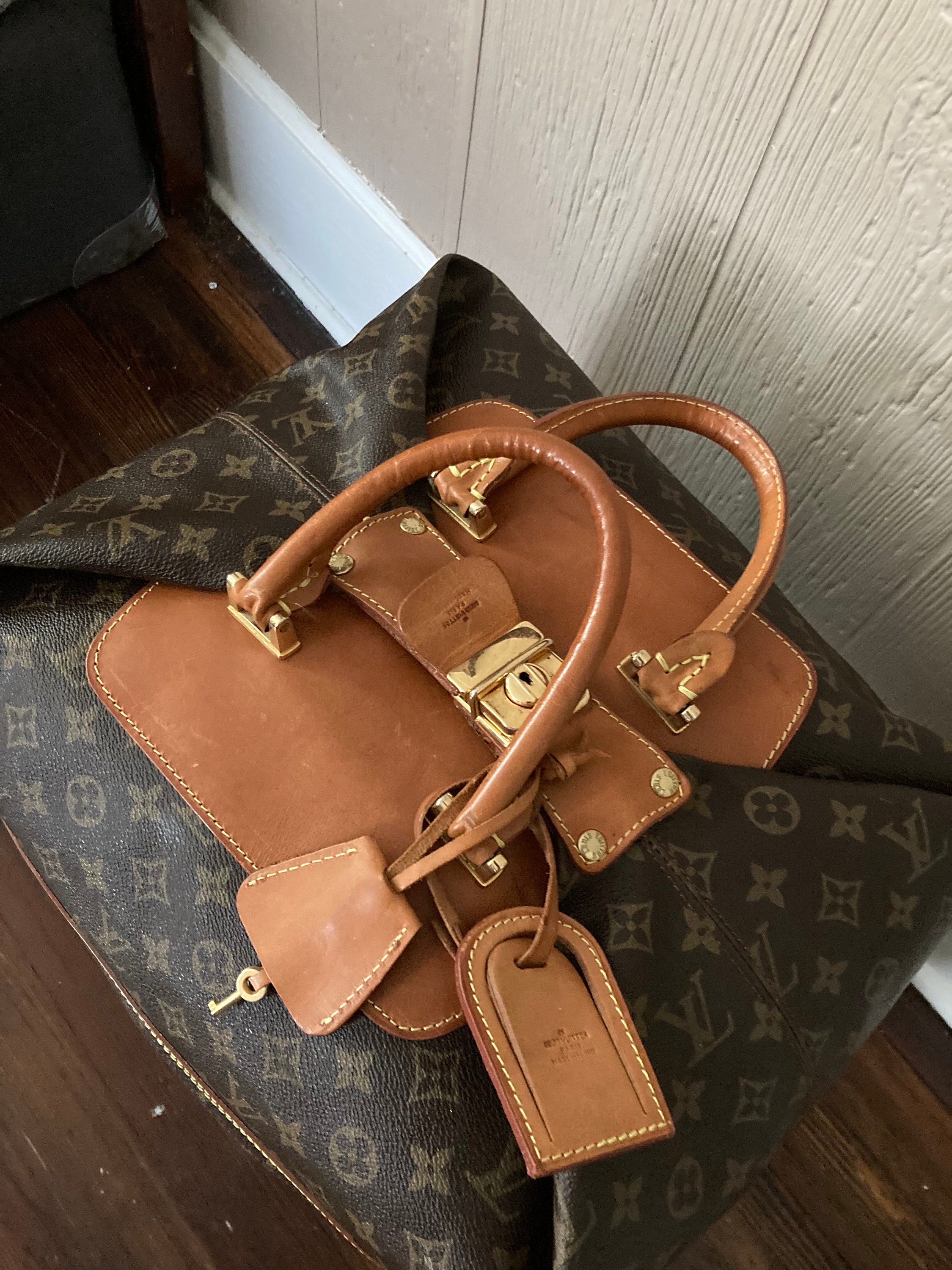 Authentic Louis Vuitton Extremely Rare XXL Vintage 1960s Tote Bag - Etsy