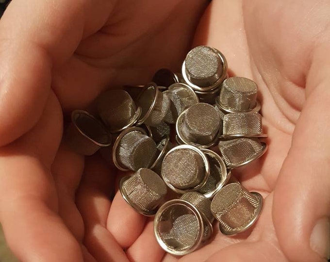 Metal Tobacco Pipe Filters, Crystal Pipe Screens, Pipe Screen Filters ...