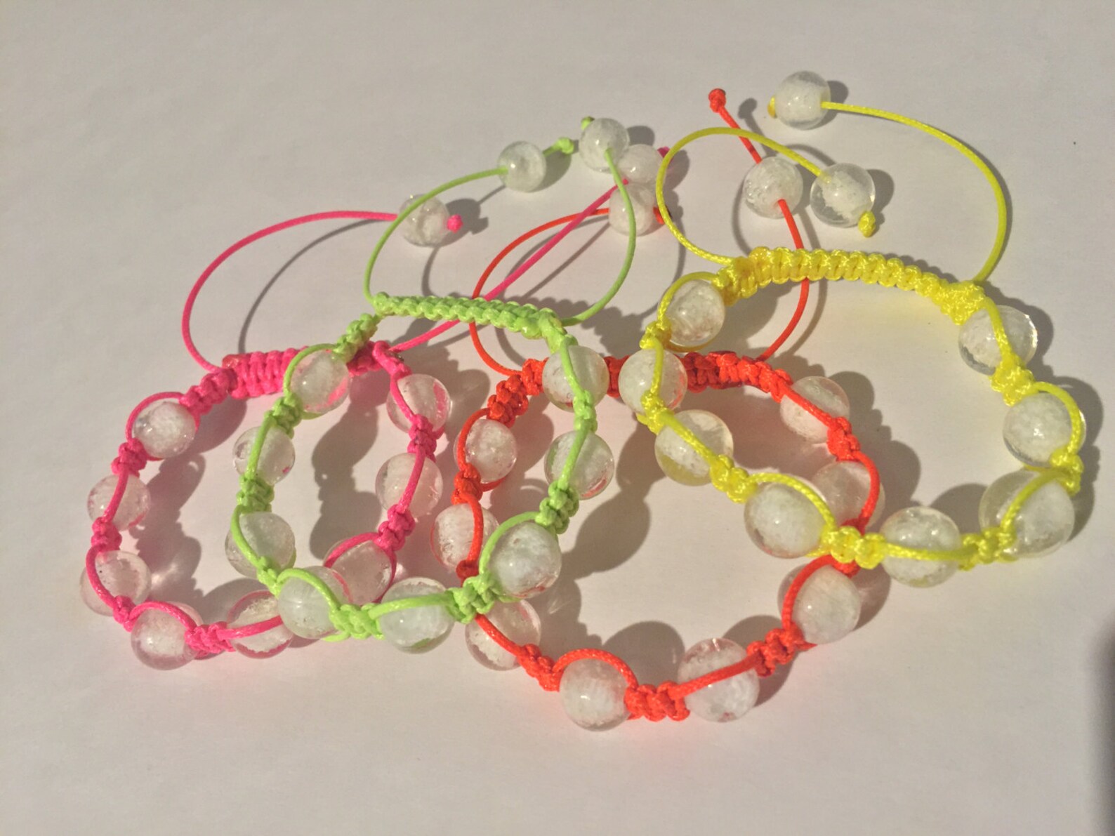 UV Glow in the dark rave bracelet EDM bracelet Gift Idea | Etsy