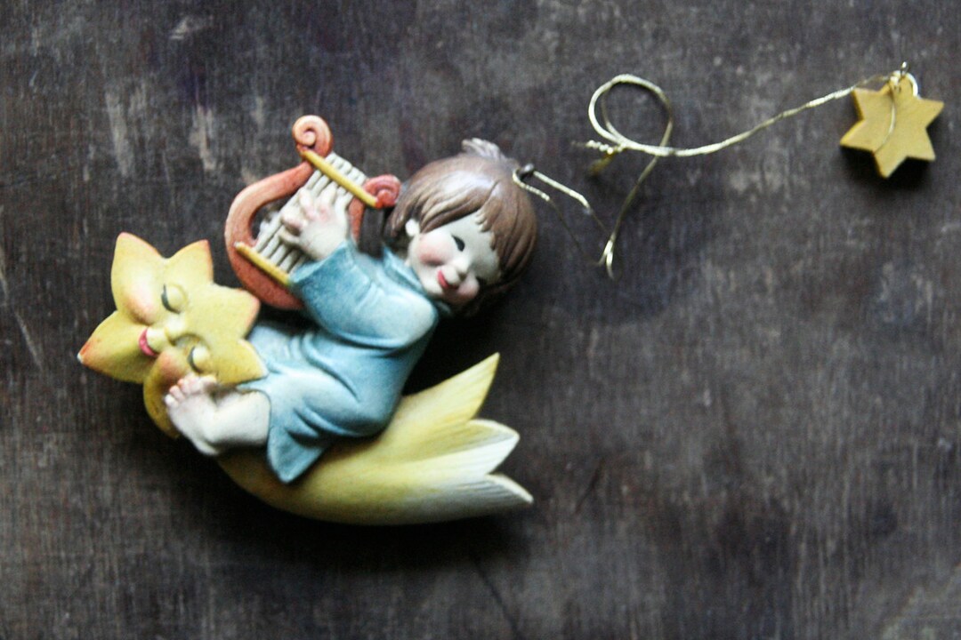 Rare Wooden Christmas Ornament, Small Handmade Sculpture Juan Ferrandiz ...