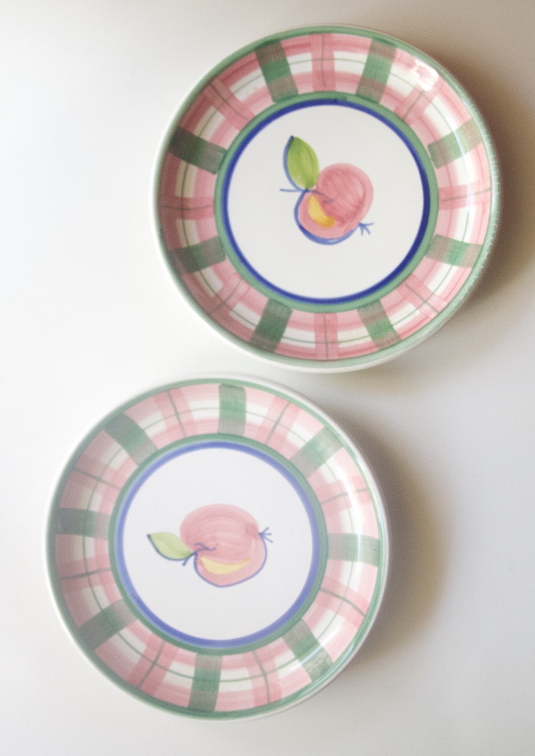 Caleca Handcrafted Vintage Ceramic Plates in Sicily - Etsy