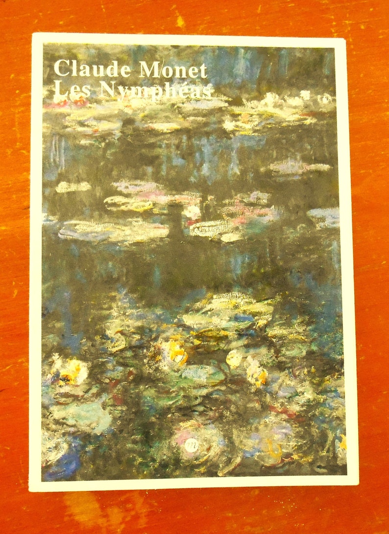 Claude Monet, Les Nympheas, Claude Monet the Waterlilies, 20 Postcards ...