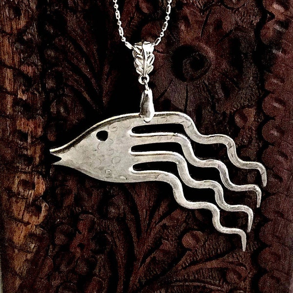 Silver Spoon Fish - Etsy