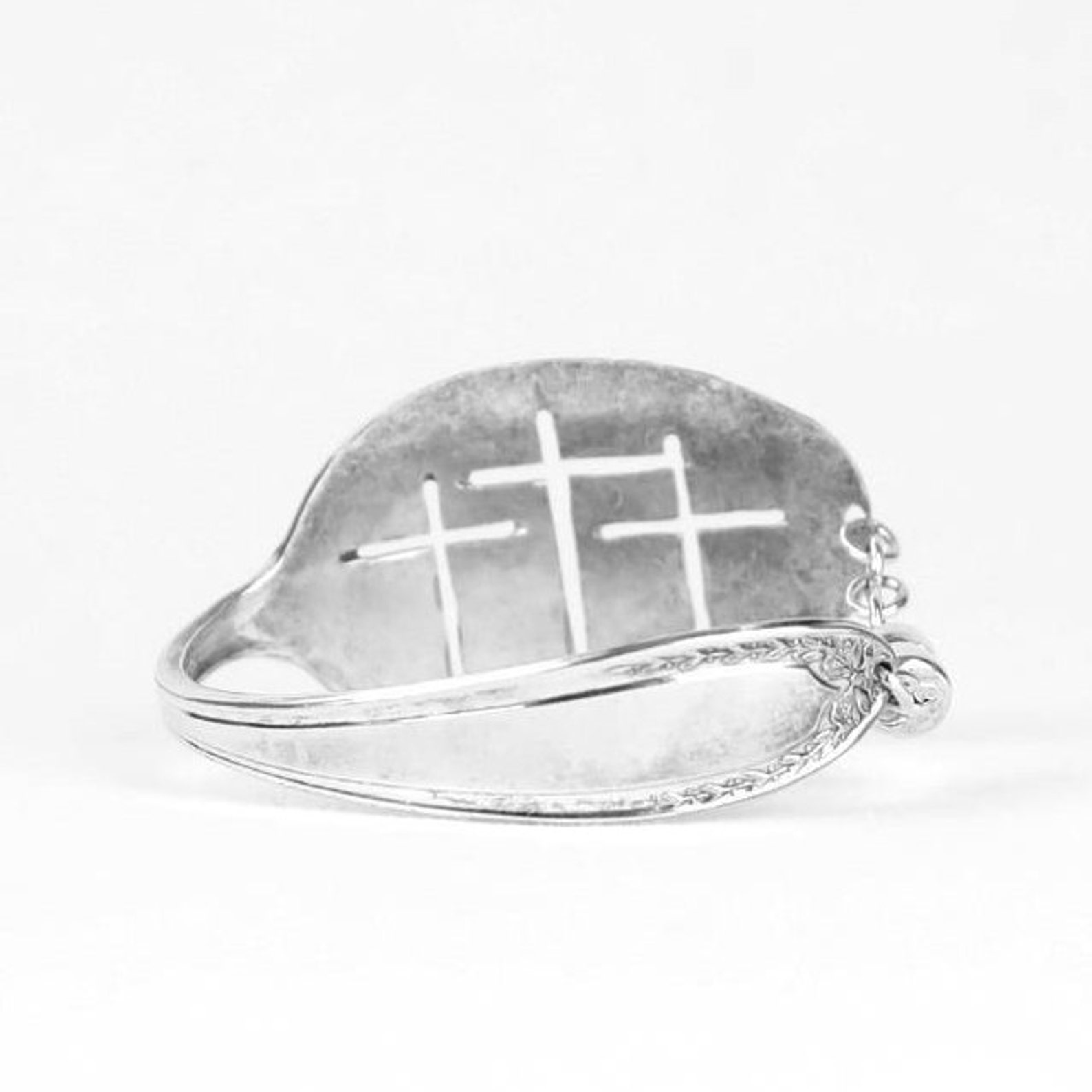Christian Cuff Bracelets Calvary Cross Spoon Bracelet - Etsy