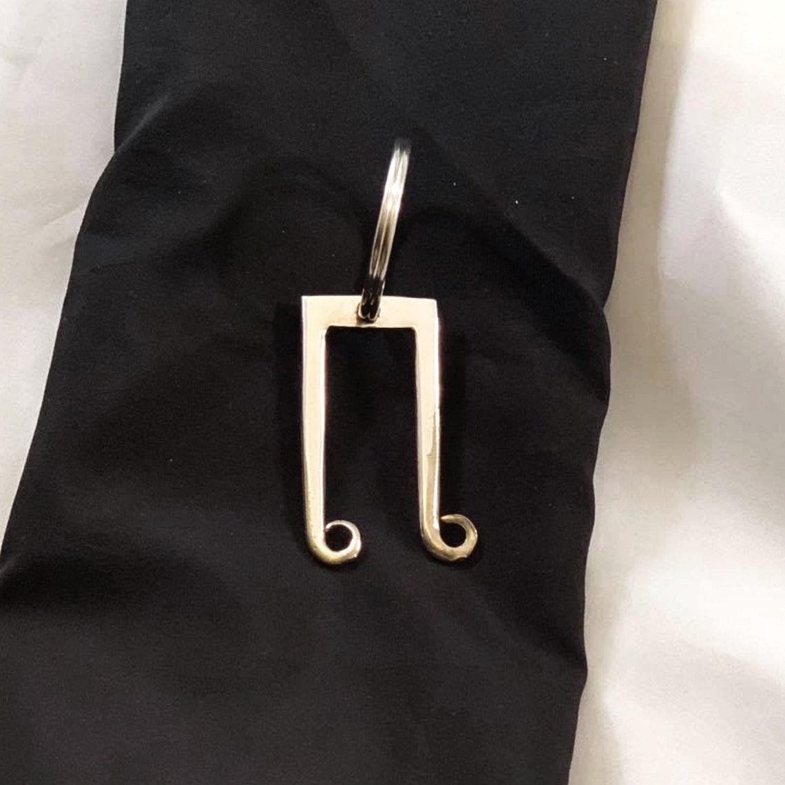 Music Note Key Chain, Silverware Key Fob for Music Lovers, Silverware ...