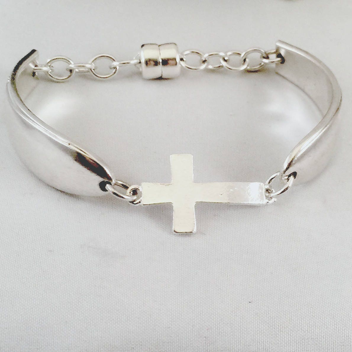 Antique Cross Spoon Jewelry Gift for Her Handmade Spoon | Etsy