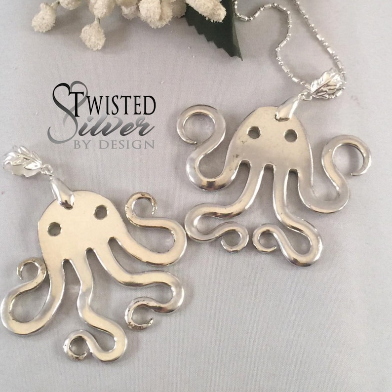 Unique Antique Silverware Fork Jewelry, Silver Flatware Necklace ...