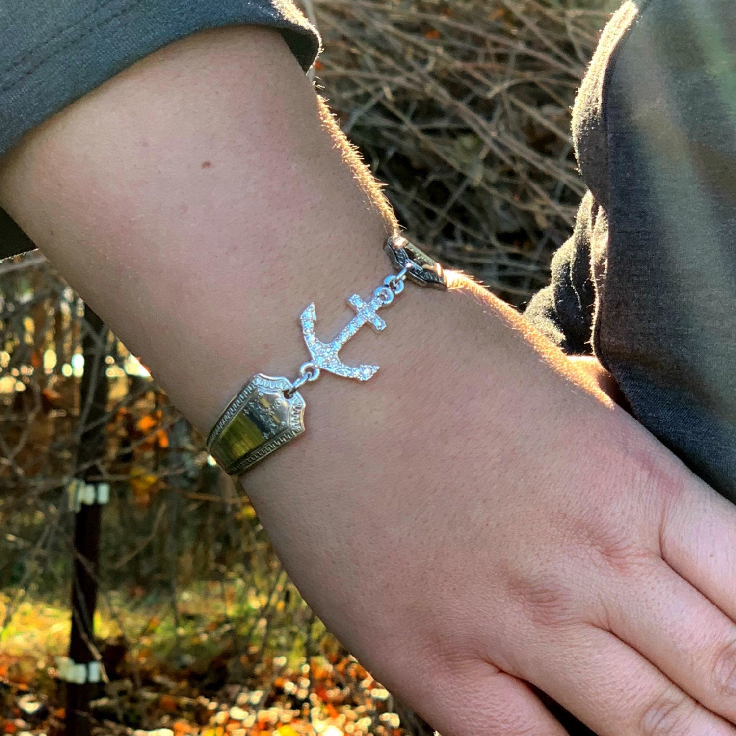 Antique Cross Spoon Jewelry Gift for Her Handmade Spoon | Etsy