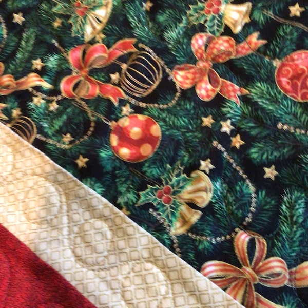 Christmas Lap Quilt - Etsy