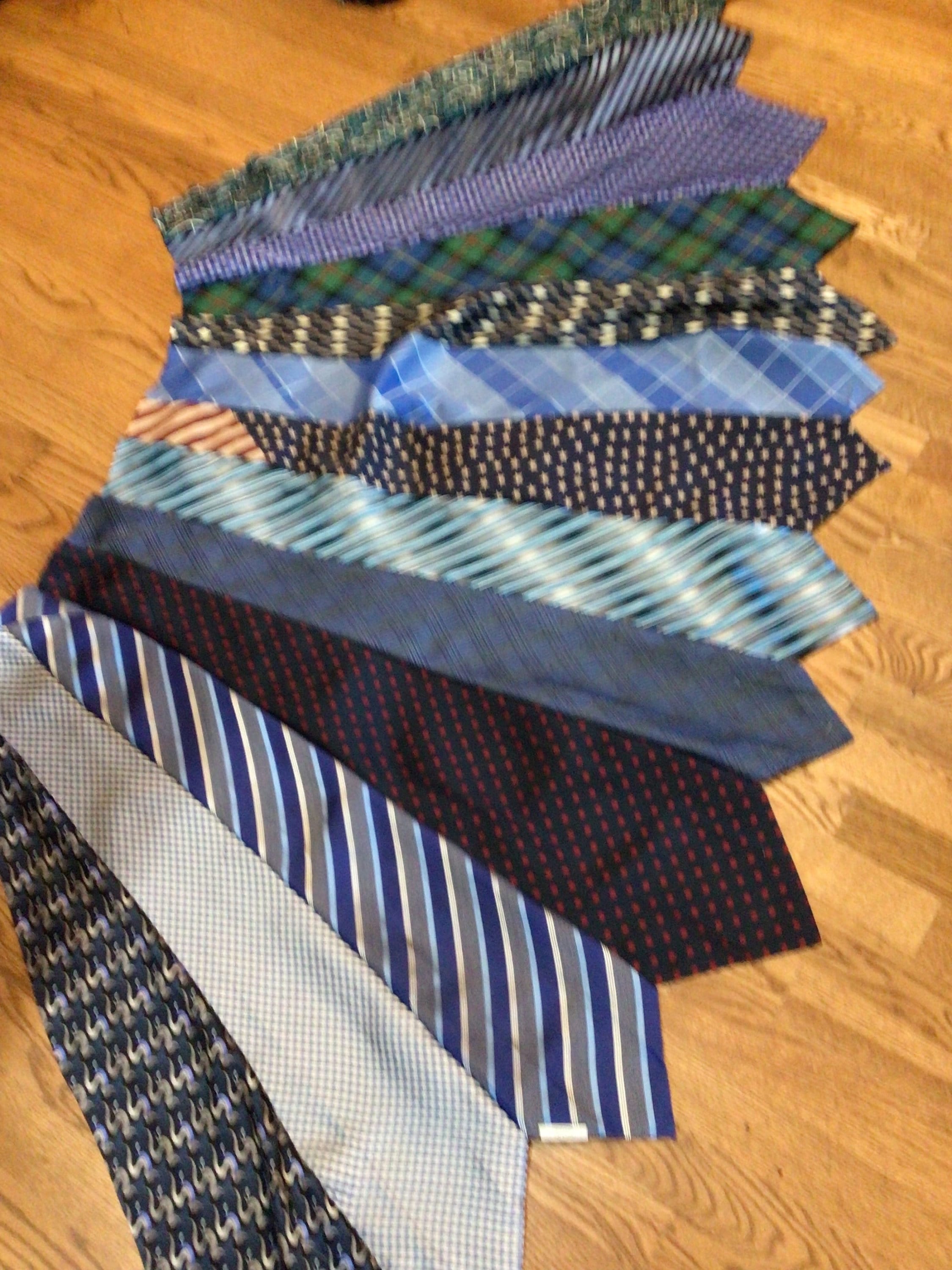 Silk Tie Skirt, Repurposed Men's Ties, Custom Made, You Choose Colors ...