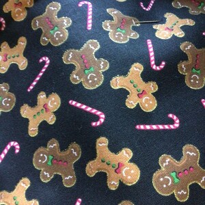 Reindeer and Evergreens, Quilted Cotton Table Runners (2), Black ...