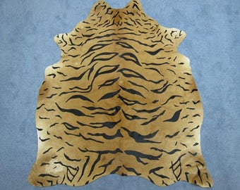 Tiger skin rug | Etsy