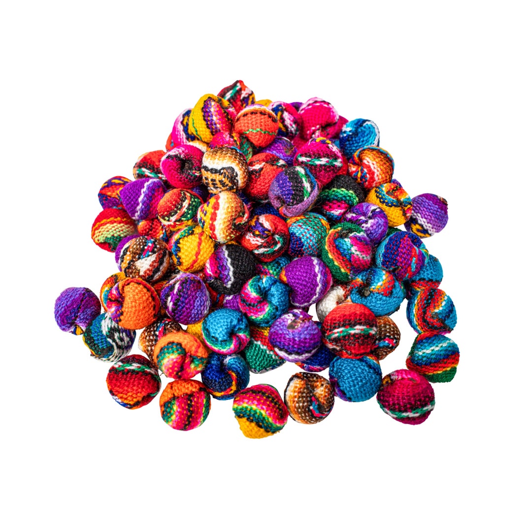 One Hundred (100) Inca Manta Textile Beads (1422-C-AS) Y1X - Etsy