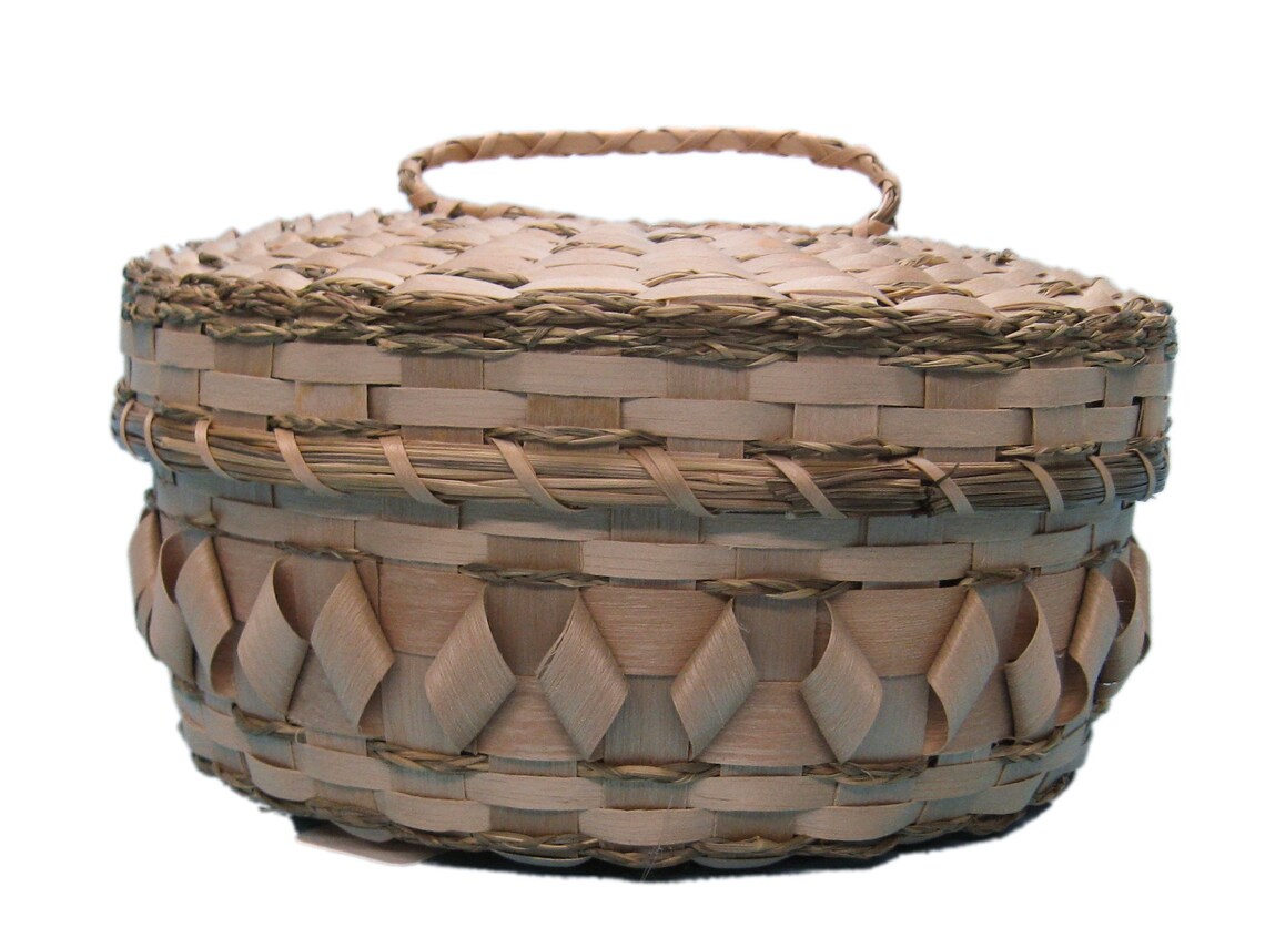 Abenaki Ash Splint Basket: P101-B 35-P101-B 10URM2 | Etsy