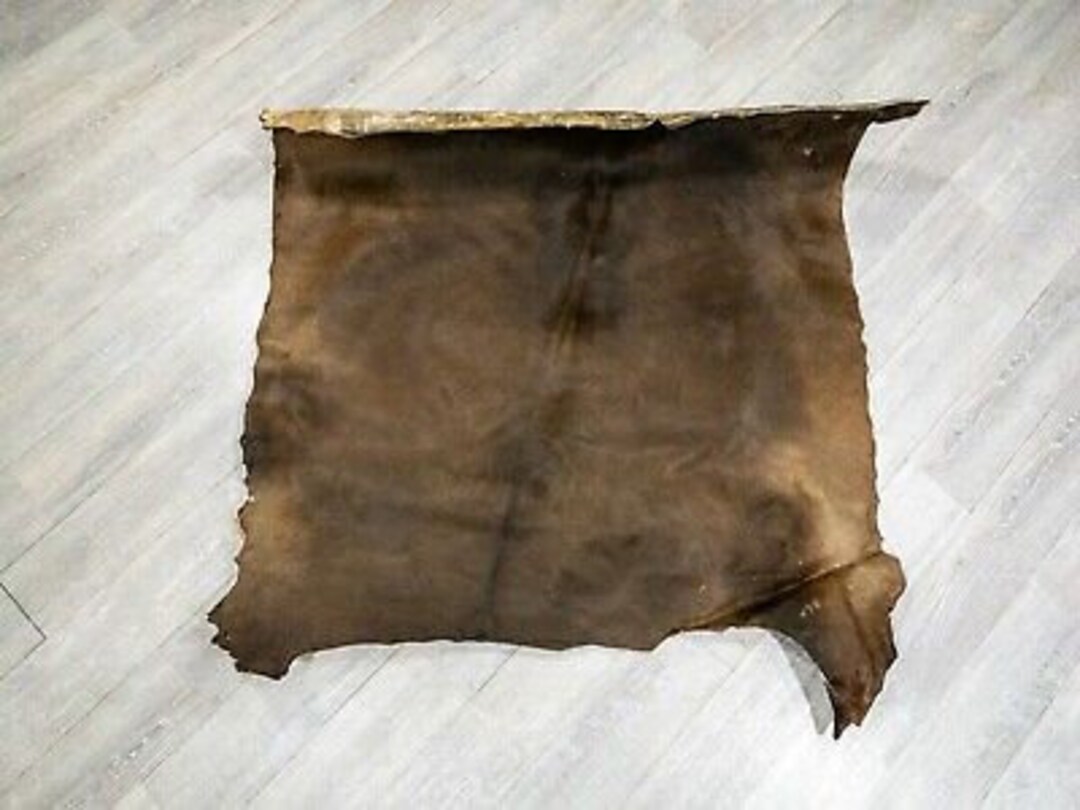 Stiff Hair-on Bovine Calf Rawhide Large Piece for Drum Making (55-25 ...