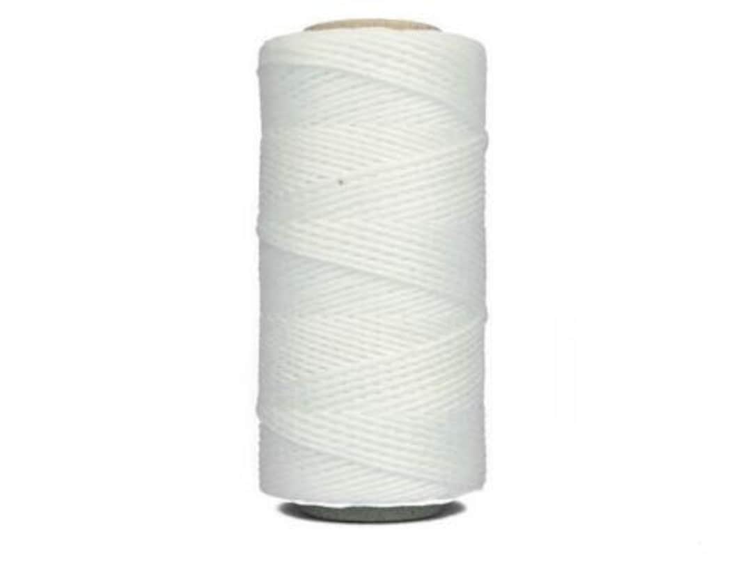 White Waxed Thread: 4 Oz Spool 175 Yards (291-04-WH) Y1K - Etsy