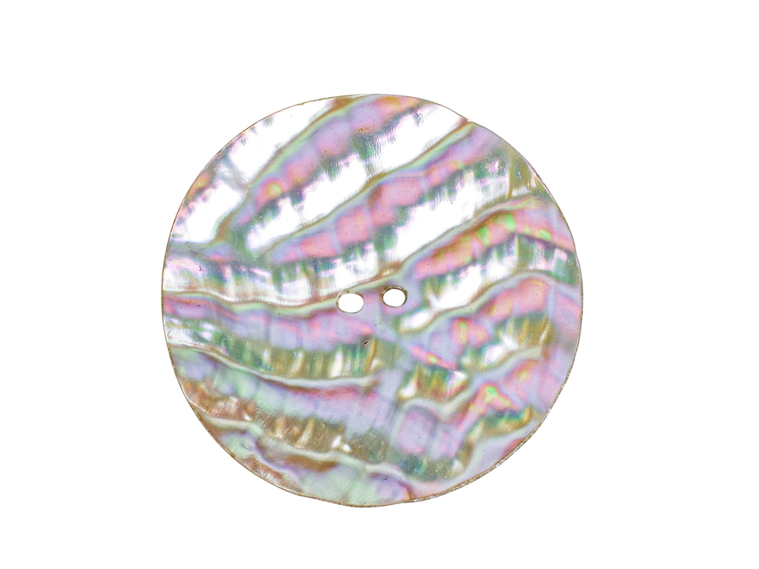 One (1) Australian Abalone Button: 100-line 63.5mm (2.5") (495-100L) - Etsy