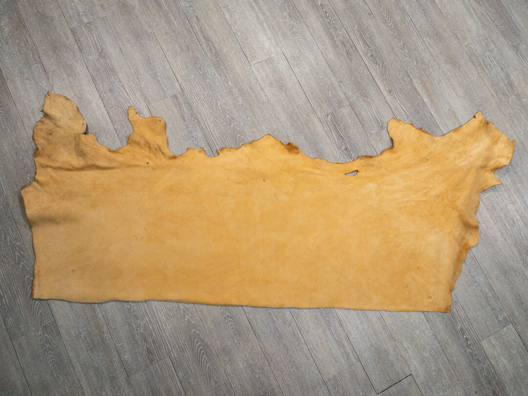 Commercial Brain-tanned Moose Leather Piece (1302-10-G6247) Y3J - Etsy