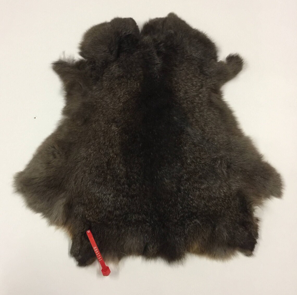 Rabbit Pelt Czech Large: Natural Bunny Grey Color - Etsy