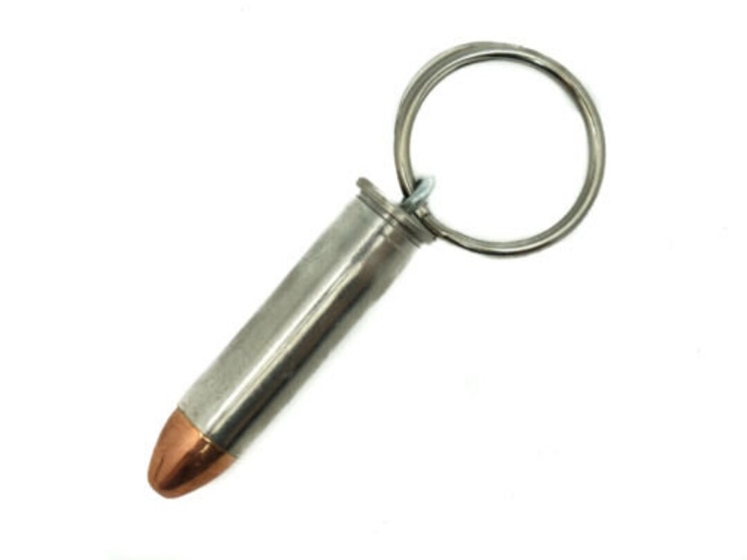 357 Magnum Nickel Bullet Keychain 42-40-9475 Y1G - Etsy