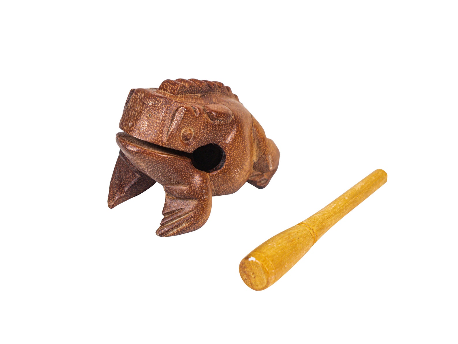 Small Wood Frog Musical Instrument 1.53 Long - Etsy