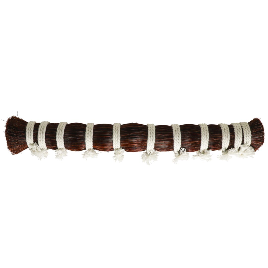 One Pound of Dark Red Double Drawn Horse Hair: 13" to 15" (702-DRTD103 ...