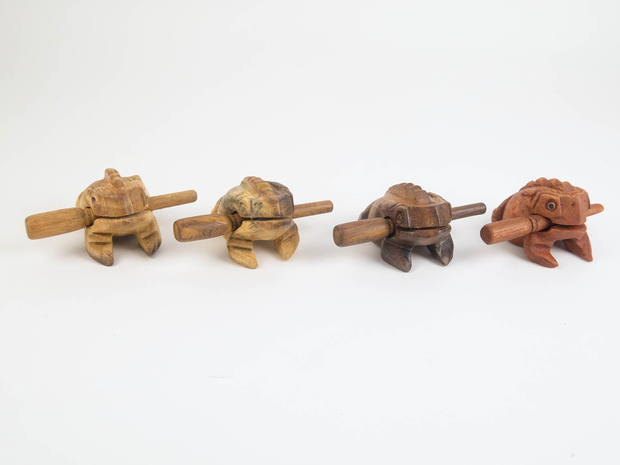 Small Wood Frog Musical Instrument 1.53 long | Etsy