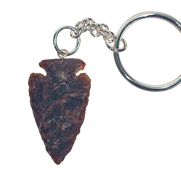 Arrowhead Keychain - Etsy