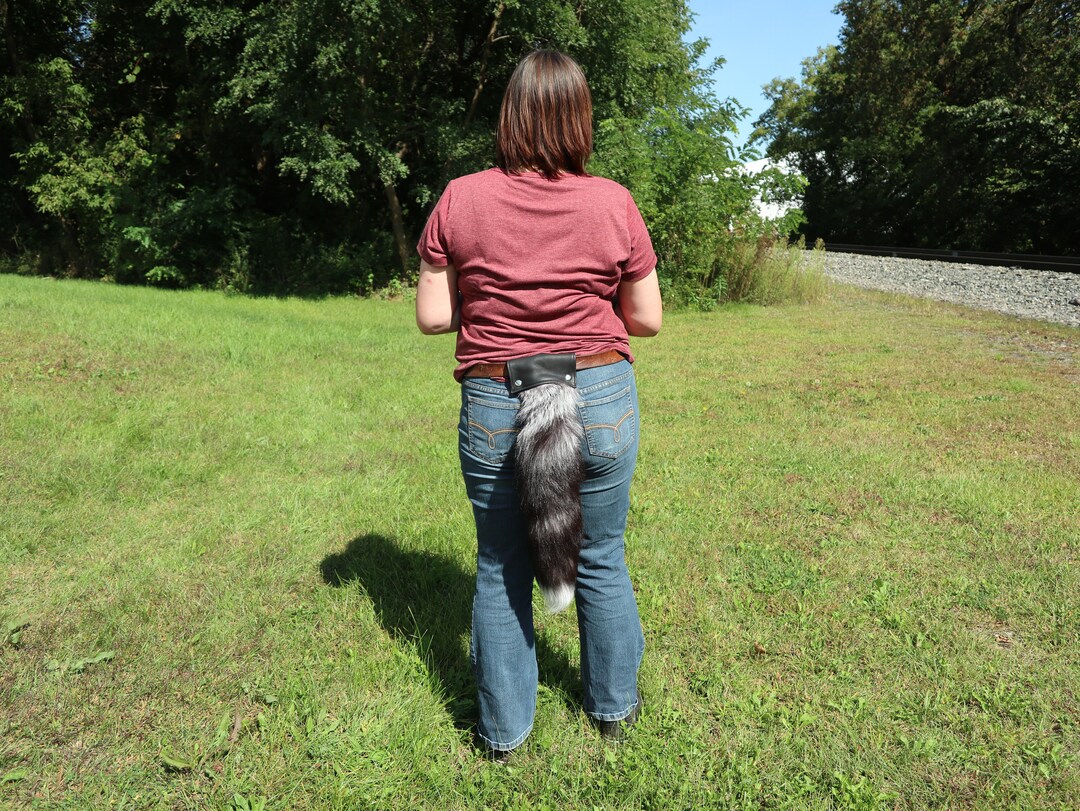 Wearable Cosplay Real Fox Tail With Belt Attachment (1429-F-G8522) - Etsy