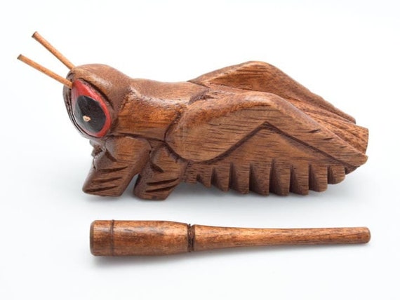 Medium Wood Cricket Musical Instrument. 45 Long | Etsy