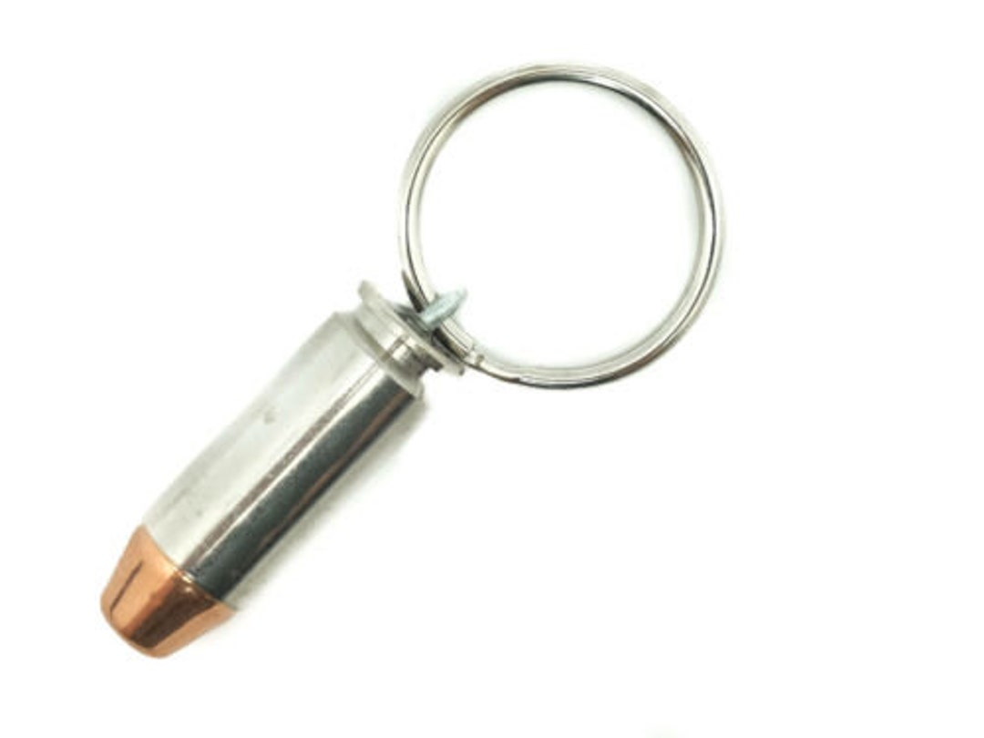 10mm Nickel Bullet Keychain (42-40-9462) Y1G - Etsy