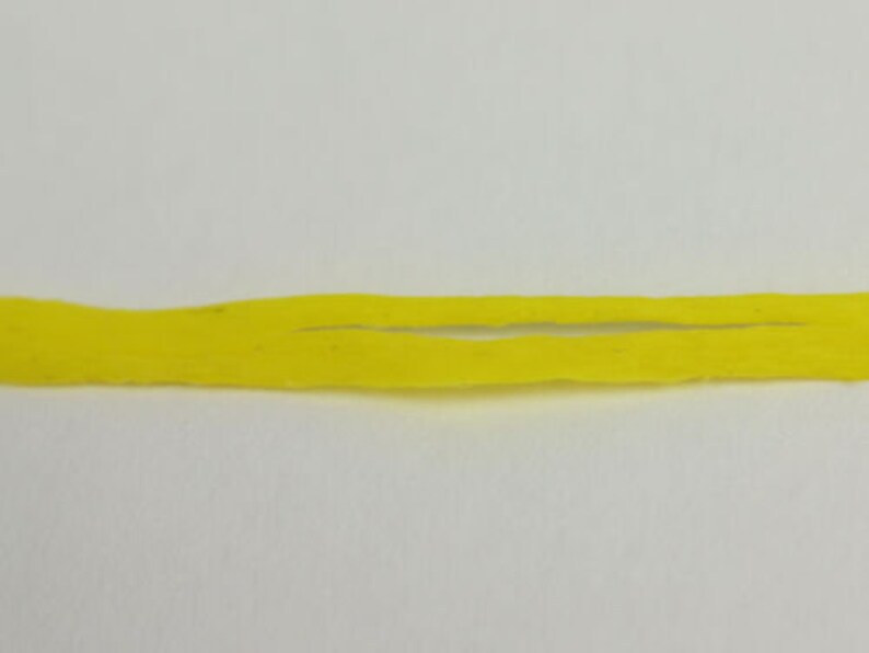 Imitation Sinew 544-yard Spool of Yellow 1/8th Wide 70-lb Test (287-16 ...