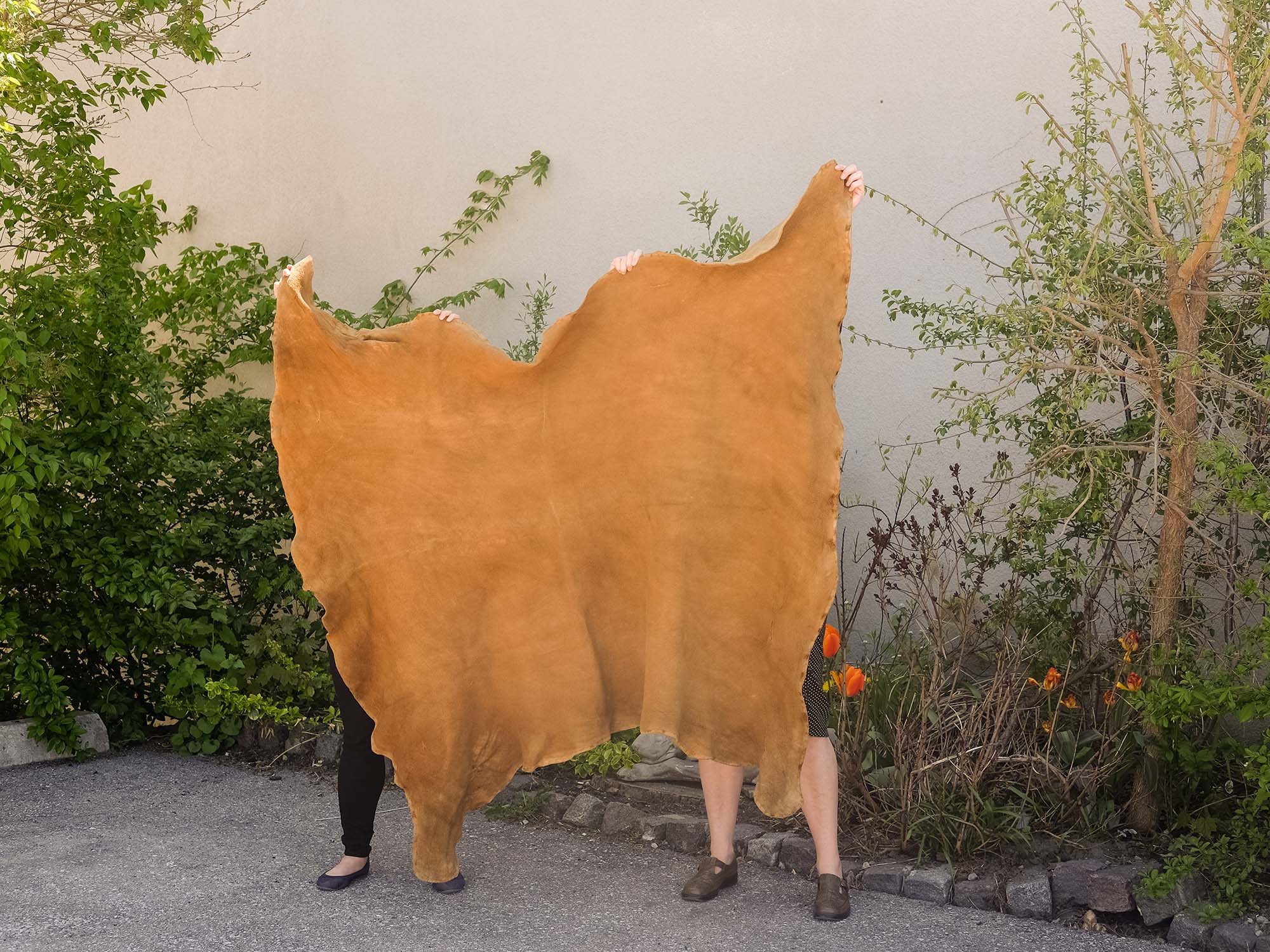 Native Brain-Tanned Smoked Moose Hide 2-13-G2669 L9 | Etsy