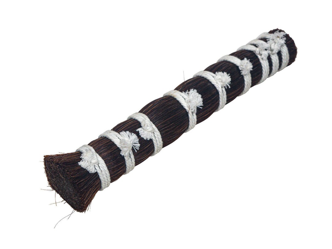 One Pound of Dark Red Double Drawn Horse Hair: 10" to 12" (702-DRTD10 ...