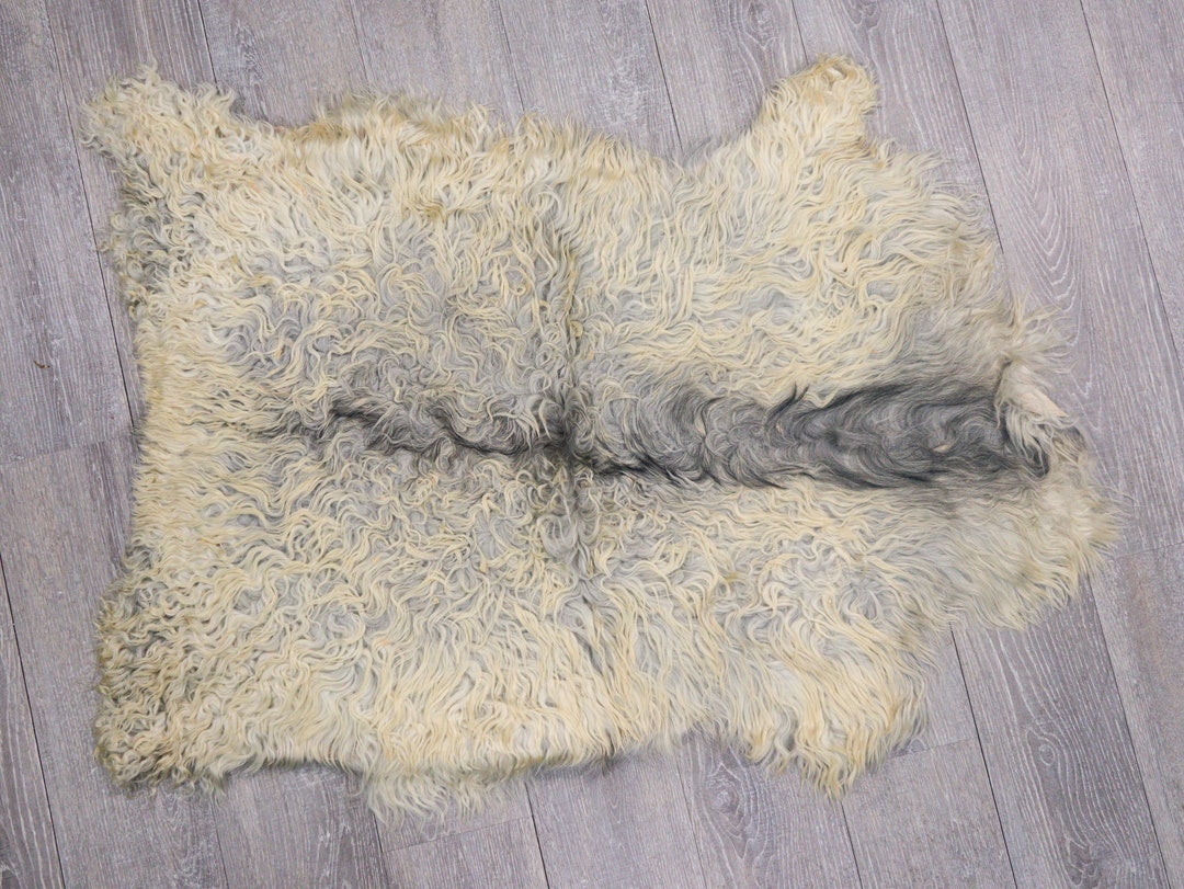 XXL Multicolor Angora Goat Skin #1 Quality (66-A2XXL-MC-G6265) Y3D - Etsy