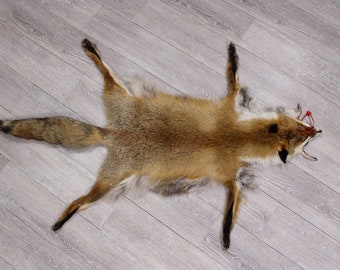 Red Fox With Feet - Etsy