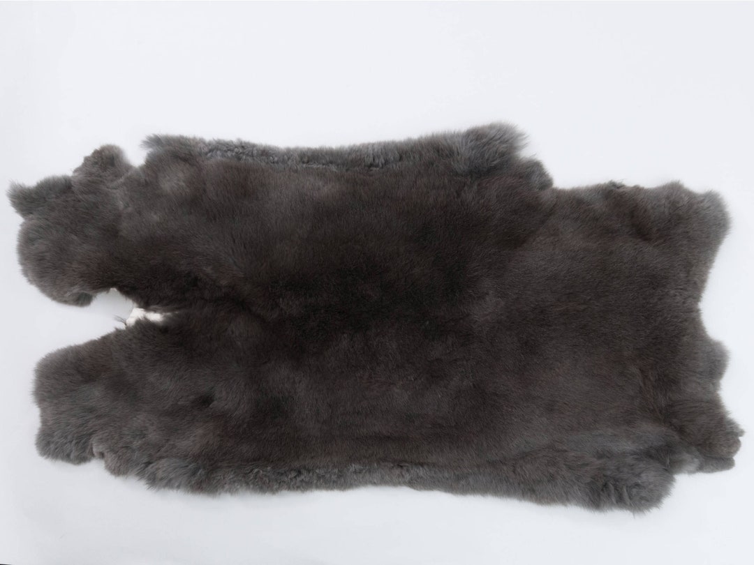 Rex Rabbit Skin: Natural Gray, "lilac" (142-13-G1365) Y2E - Etsy