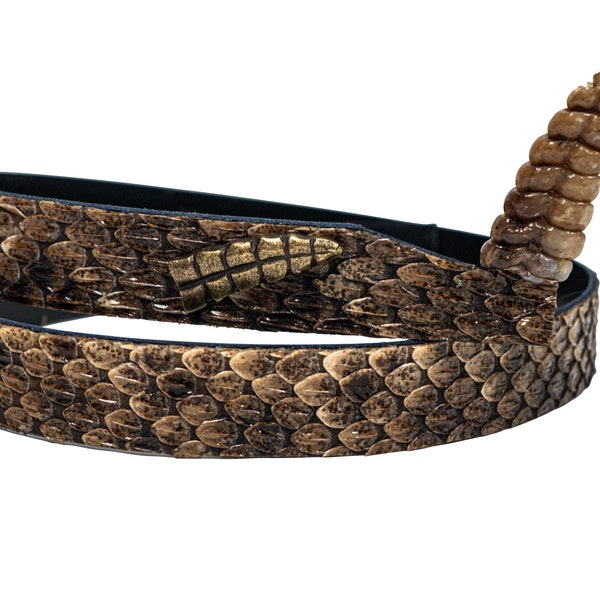 Rattlesnake Hat Band - Etsy