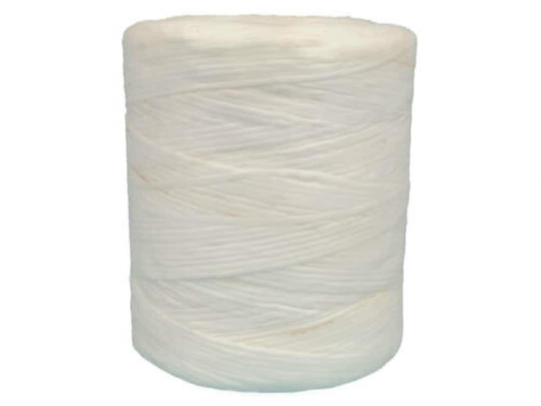 544 Yard Spool of White 1/8th Wide 70 Lb Test Imitation Sinew (287-16 ...