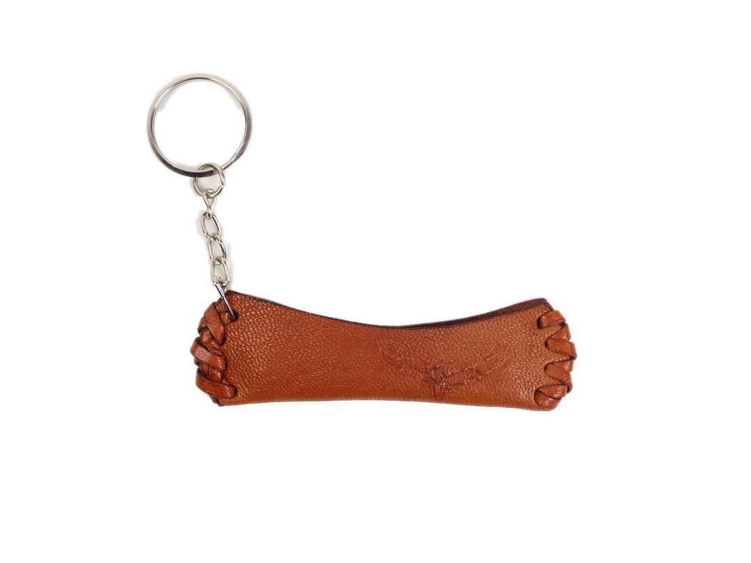 Leather Canoe Keychain: Eagle Stamped (42-16E) Y1J - Etsy