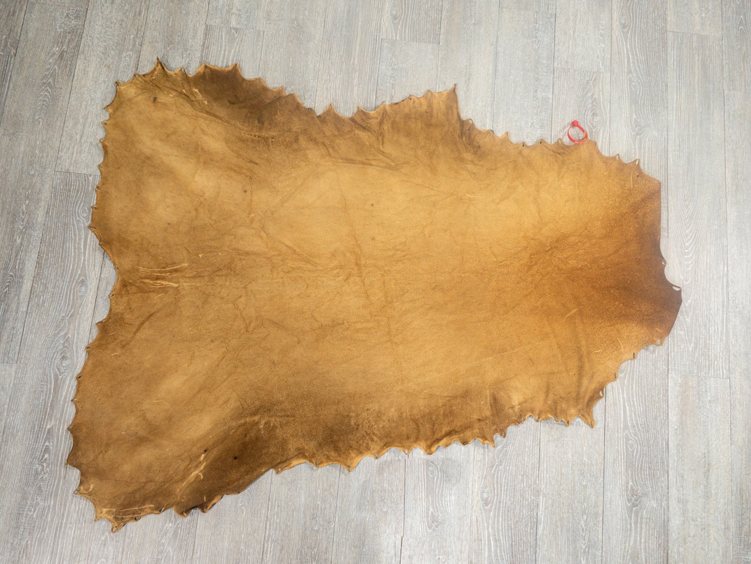 Real Brain-tanned Deer Leather Hide 2-30-G5022 Y3J - Etsy