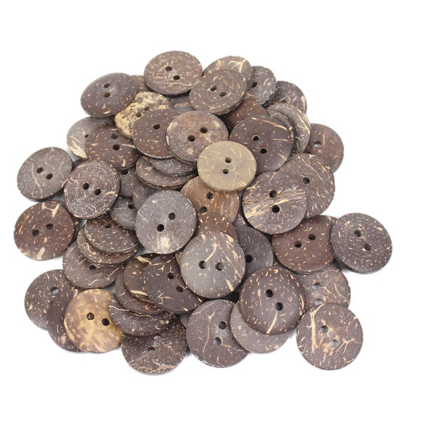 Coconut Shell Button - Etsy