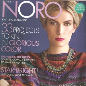 Noro Knitting Magazines Knitting Patterns Women's - Etsy