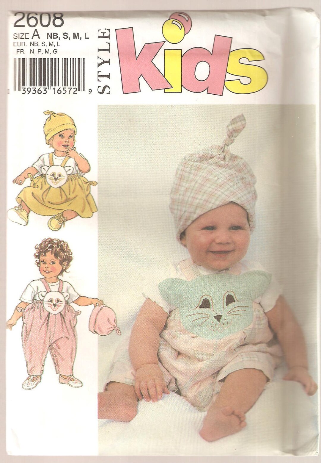 VINTAGE Simplicity Kid's Sewing Pattern 2608 - Etsy