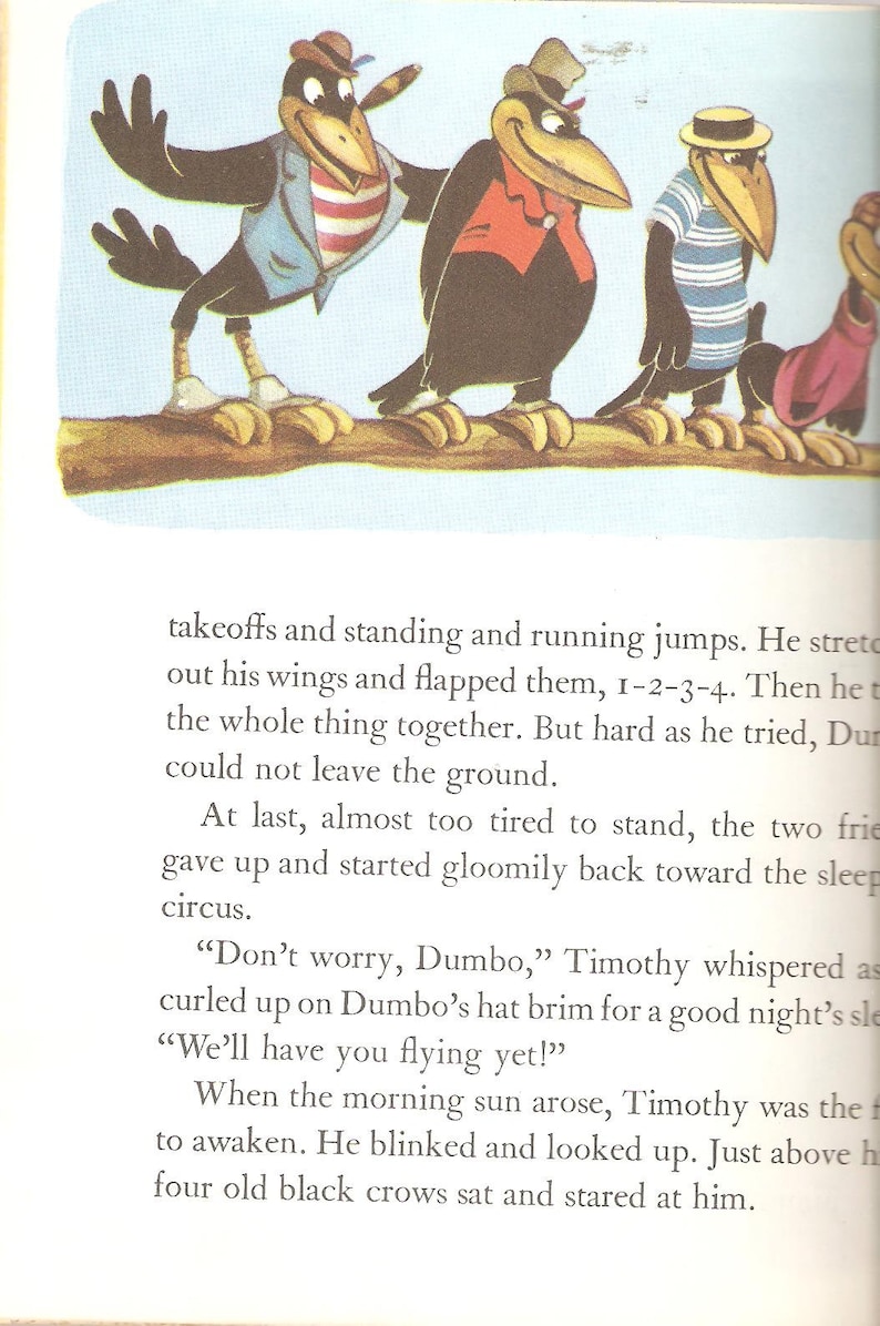 Dumbo- Little Golden Book - Vintage Children's Book - Walt Disney - Etsy