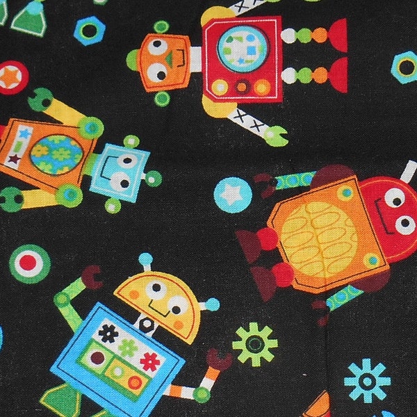 Robot Fabric - Etsy